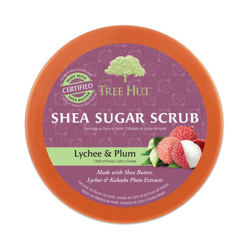TREE HUT SHEA SUGAR SCRUB LYCHEE & PLUM – Tree Hut Thailand